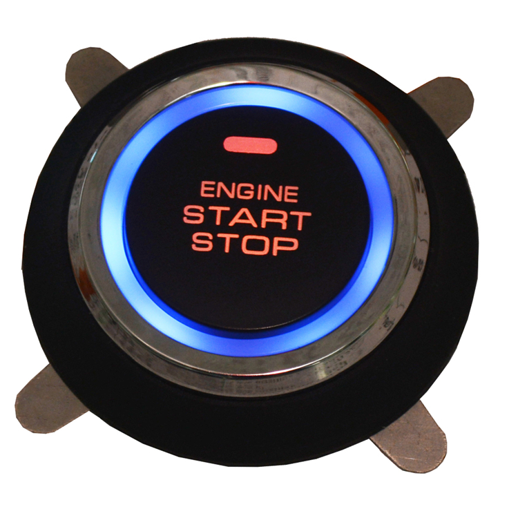 automotive car security alarm system with engine start stop button ...